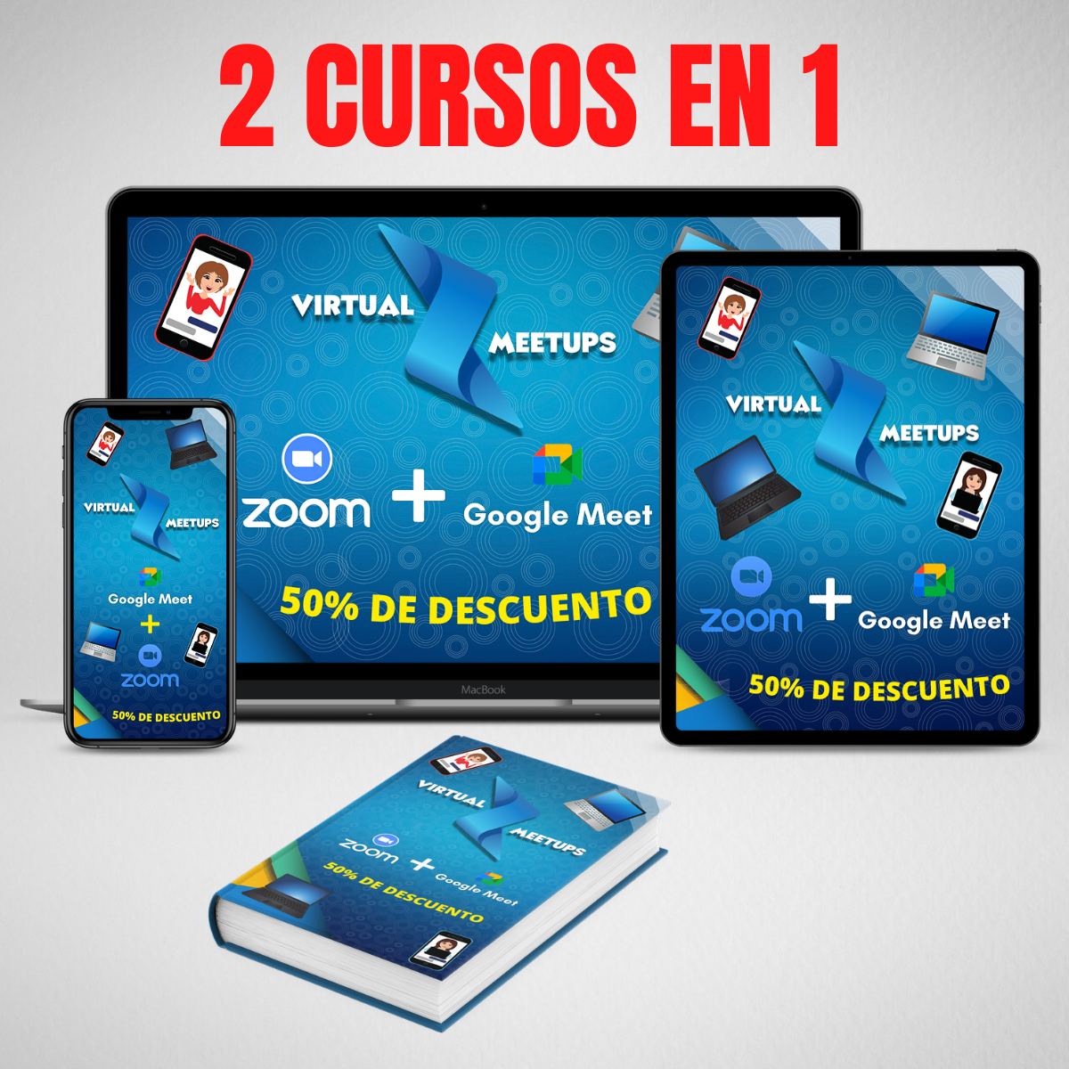 Aprende Zoom y Meet desde Cero - Virtual Meetups