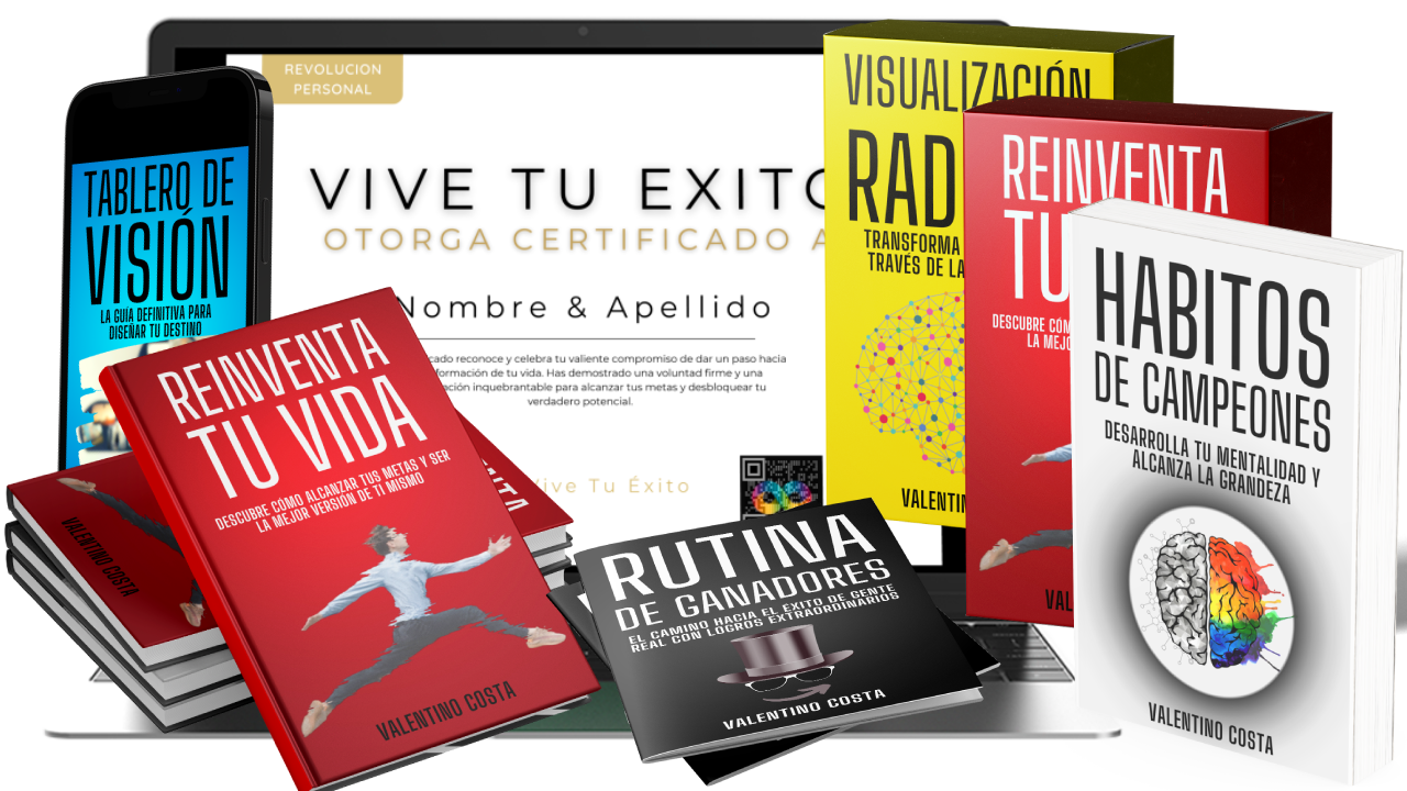 Reinventa tu Vida Megapack - Valentino Costa | Hotmart