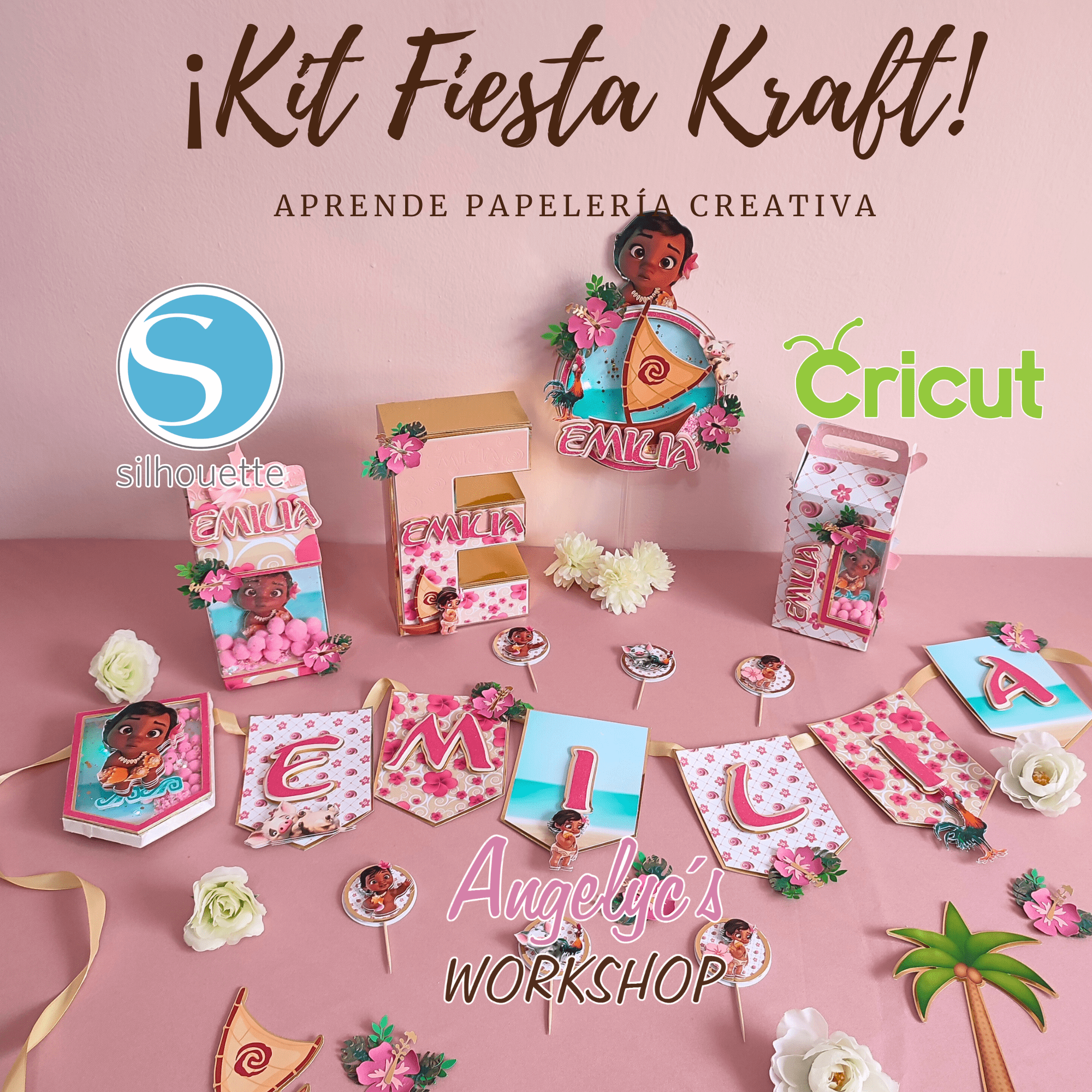 Curso de Papelería Creativa para Fiestas: Kit de Fiesta Craft (Woo)