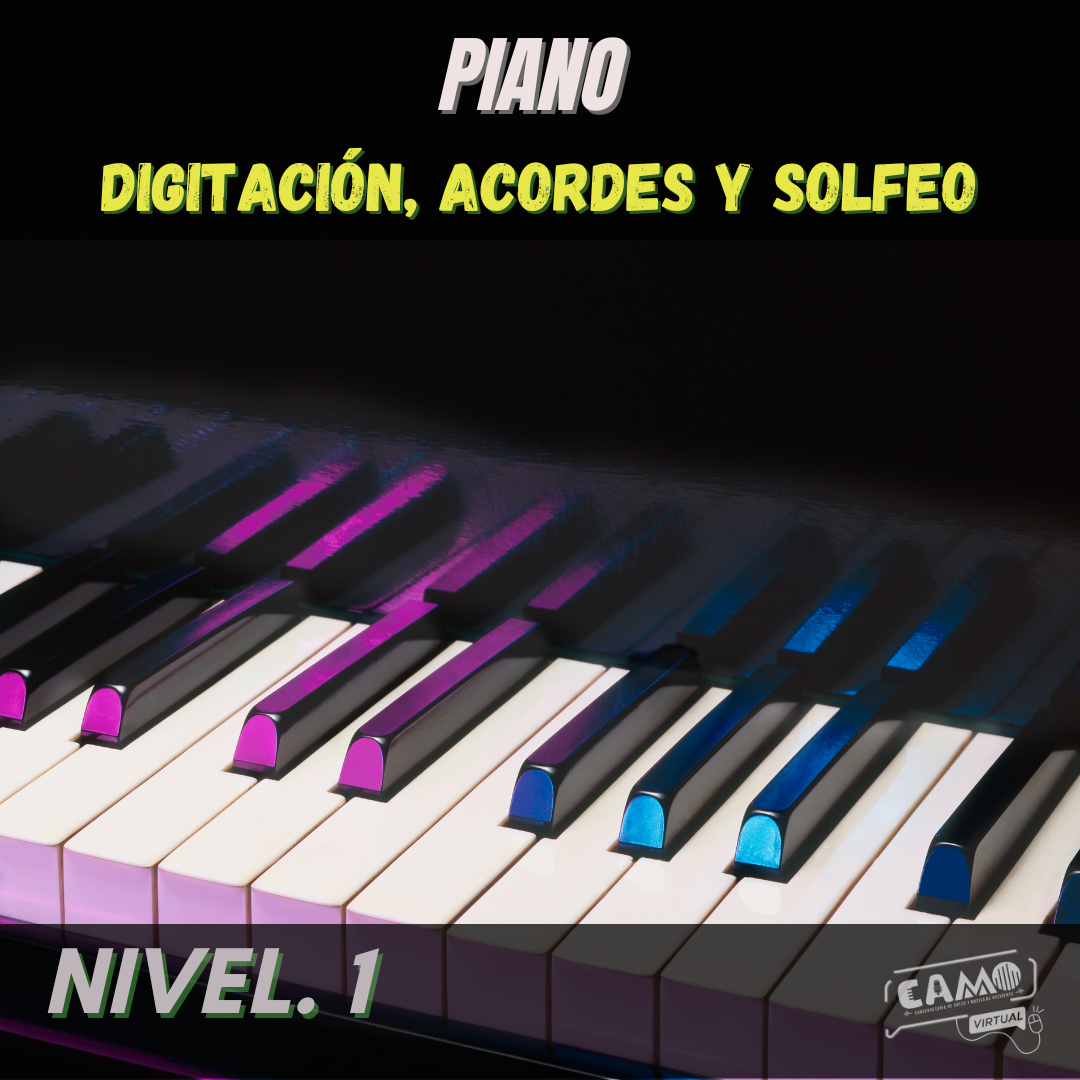 Piano . Nivel 1 - Conservatorio Camo | Hotmart