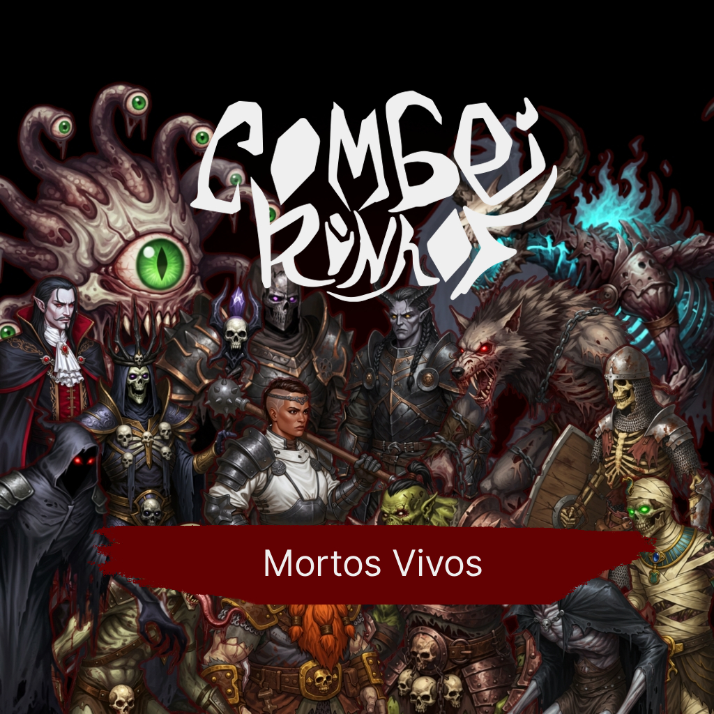 Pack de tokens e mapas isométricos RPG | Mortos Vivos - Combeirinho...