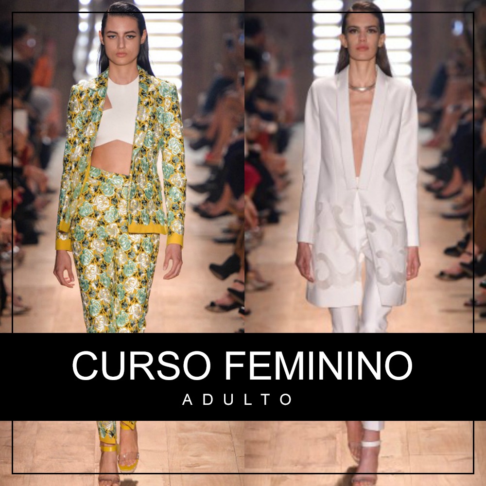 Seja Modelo - Curso Semipresencial - Feminino Adulto