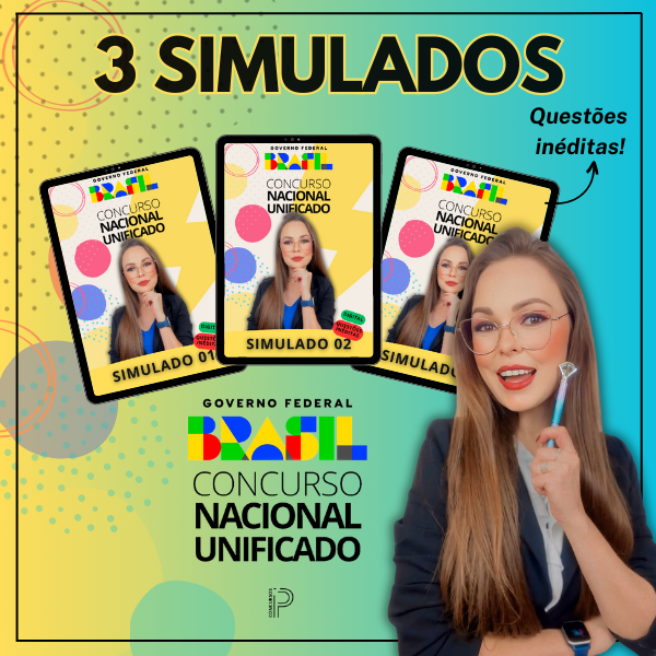 3 Simulados CNU Bloco 8 - Priscila Bertholo | Hotmart