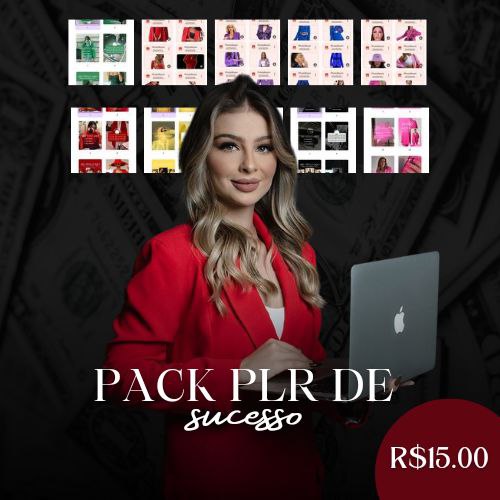 PACK PLR DE SUCESSO - Tayslaine Lopes de Oliveira | Hotmart