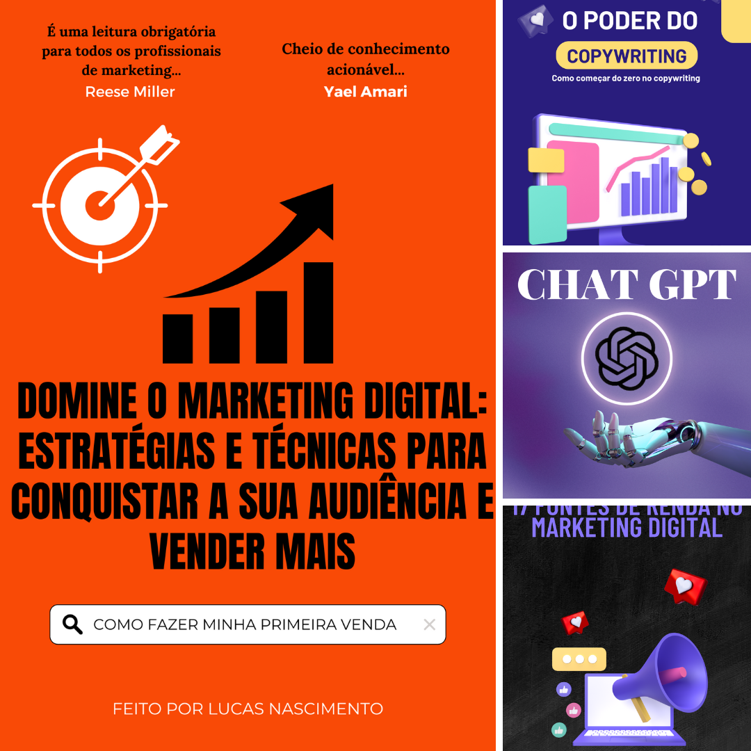 Pack: "O poder do Marketing digital" - Lucas Nascimento | Hotmart