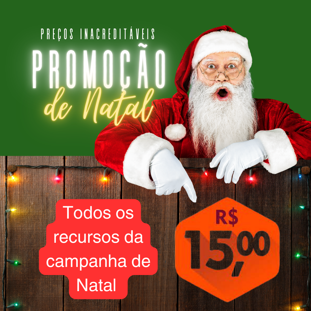 KIT PROMOCIONAL DE NATAL - DESENVOLVERSER | Hotmart