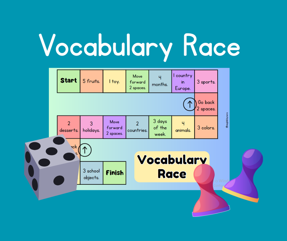 Vocabulary Race - Nara Tatielly | Hotmart