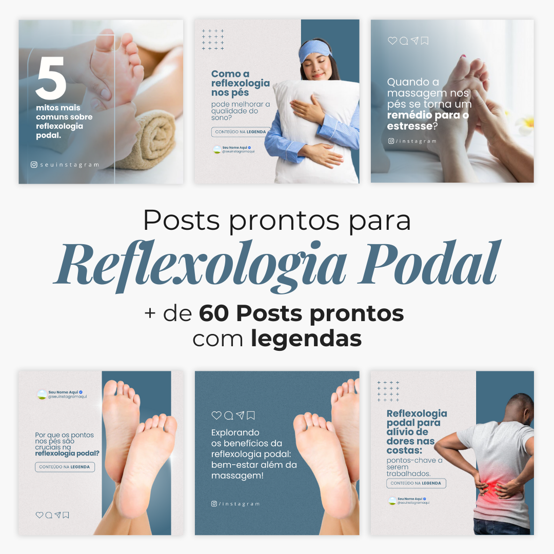 PACK PARA REFLEXOLOGIA PODAL - Aline Silva | Hotmart