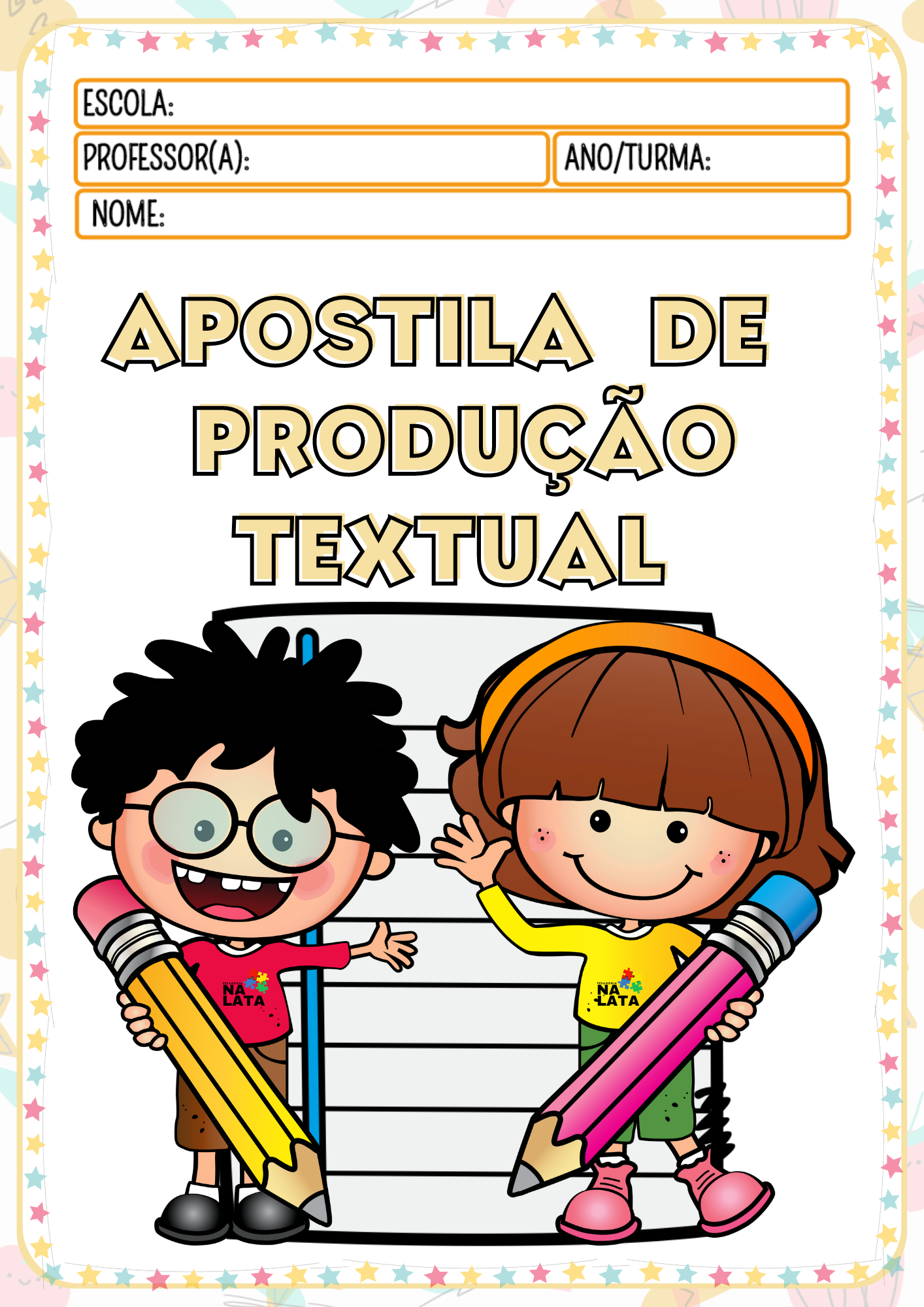 Apostila de Produção Textual - Pedagogia na lata | Hotmart