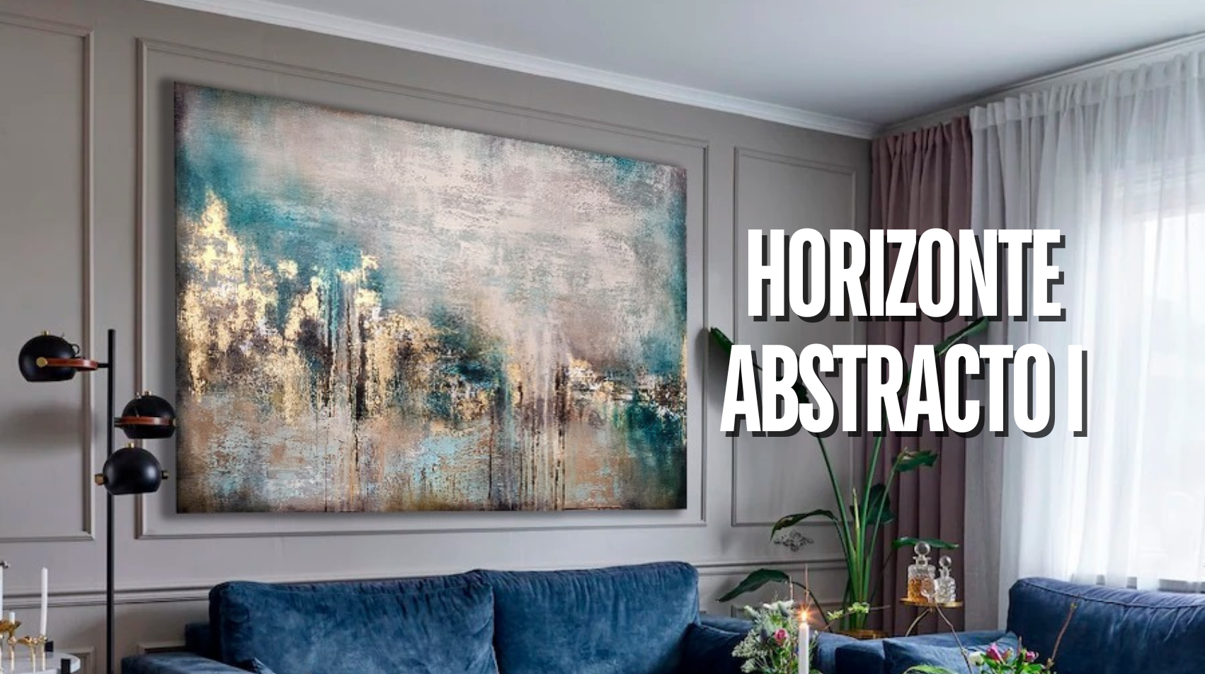Horizonte Abstracto I - Leenith Borges - Arte | Hotmart