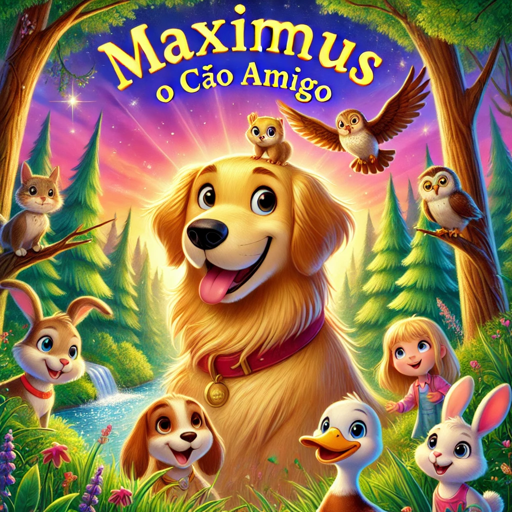 Maximus o Cão Amigo – Uma Aventura Encantadora para Crianças! - Luc...