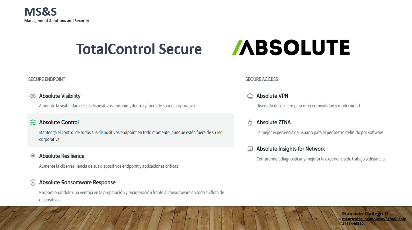 TotalControl Secure - Mauricio Gallego B. | Hotmart