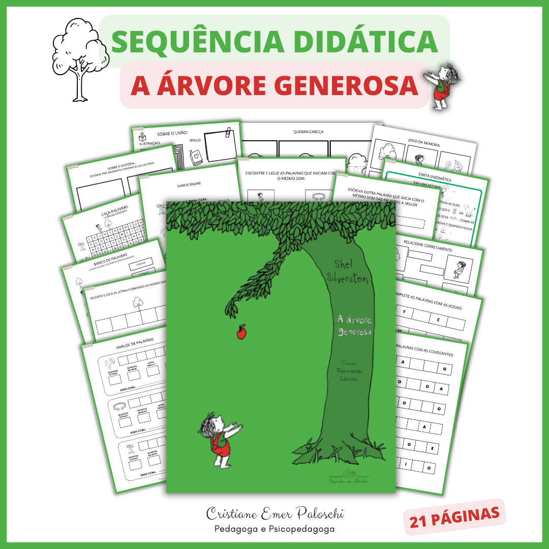 Sequência Didática A Árvore Generosa - Cristiane Emer Paloschi | Ho...