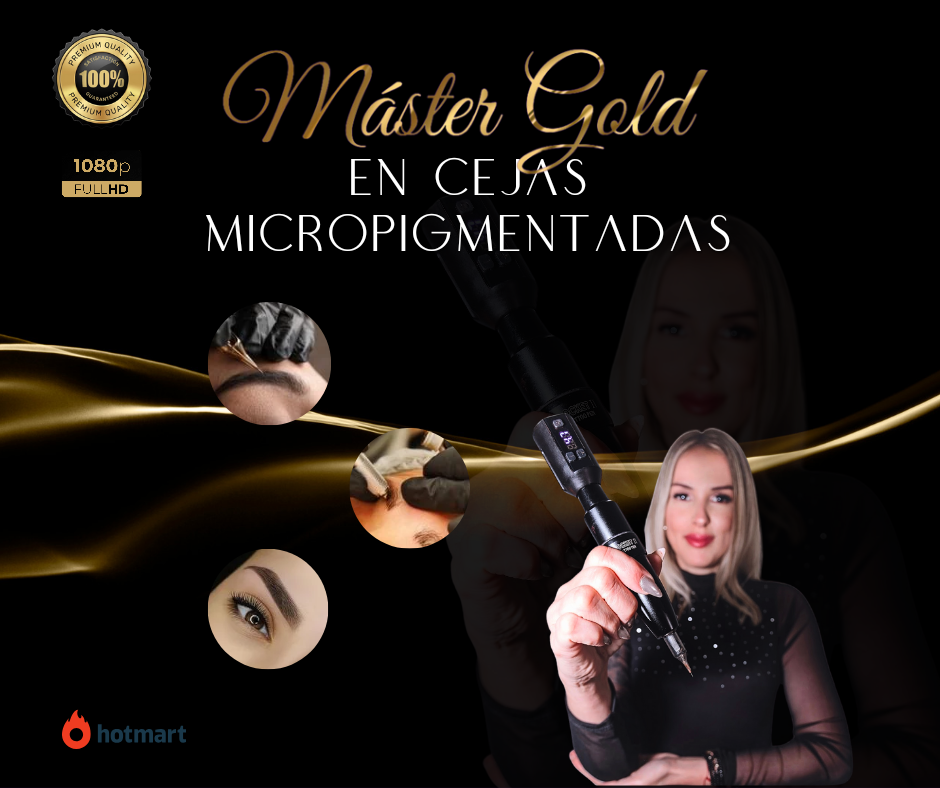 Máster Gold en Cejas Micropigmentadas - Luxu Academy | Hotmart