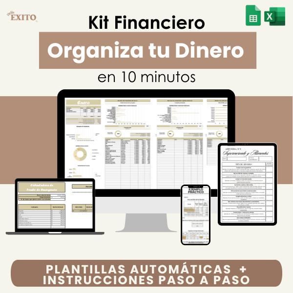 Kit Financiero: Organiza tu Dinero en 10 Minutos