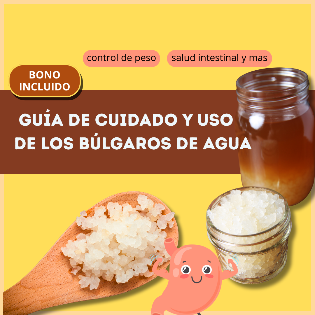 Guía Completa de Cuidado y Uso de los Búlgaros de Agua: Fermenta, C...