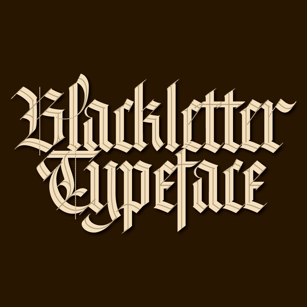 Gothic Style Textura Quadrata Typeface (font) - Jackson Alves | Hot...