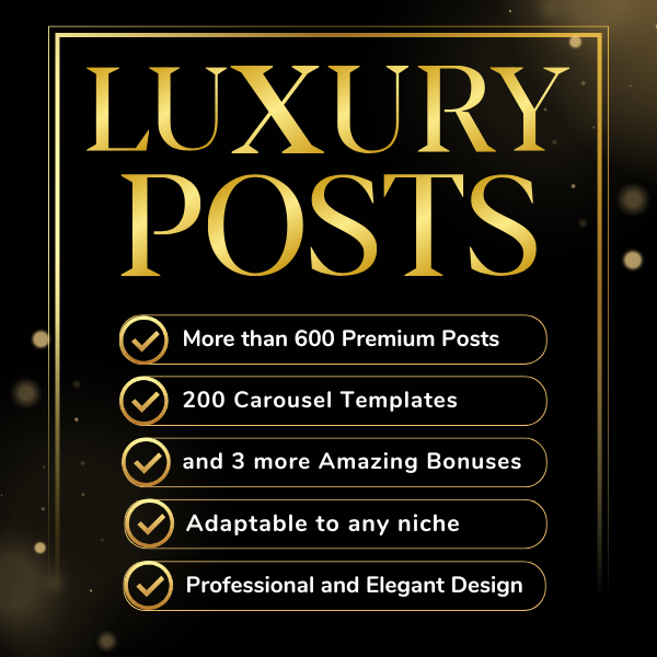 Luxury Posts - Post for Sell | Hotmart