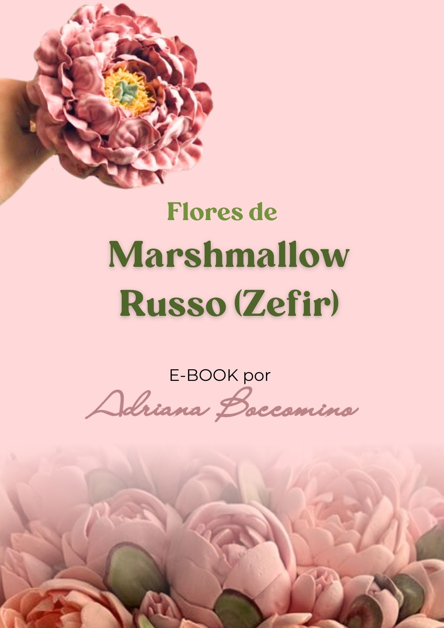 Flores de Marshmallow Russo Zefir: Receita e Passo a Passo - Adrian...