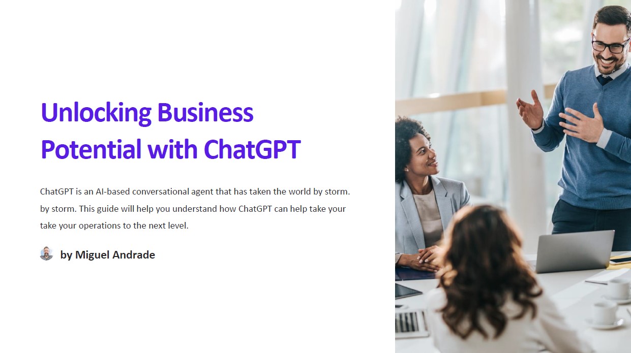 Chat GPT Course for Executives
