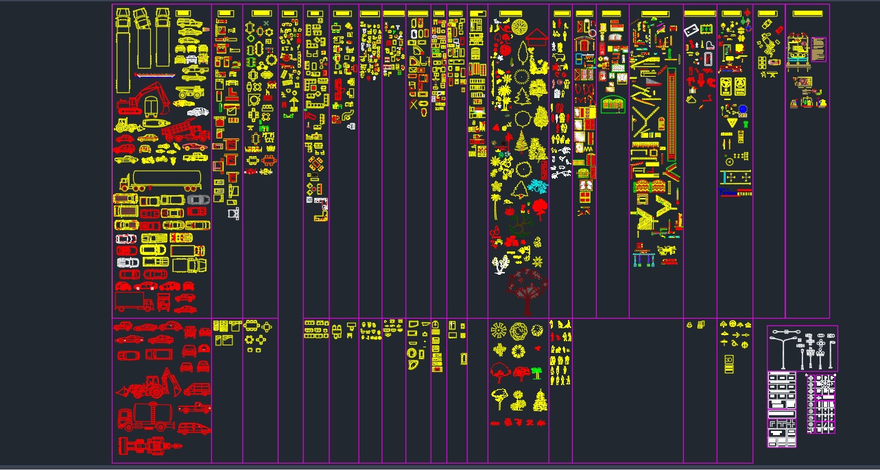 400 BLOQUES 2D AUTOCAD VARIADOS - Monica Morales C | Hotmart