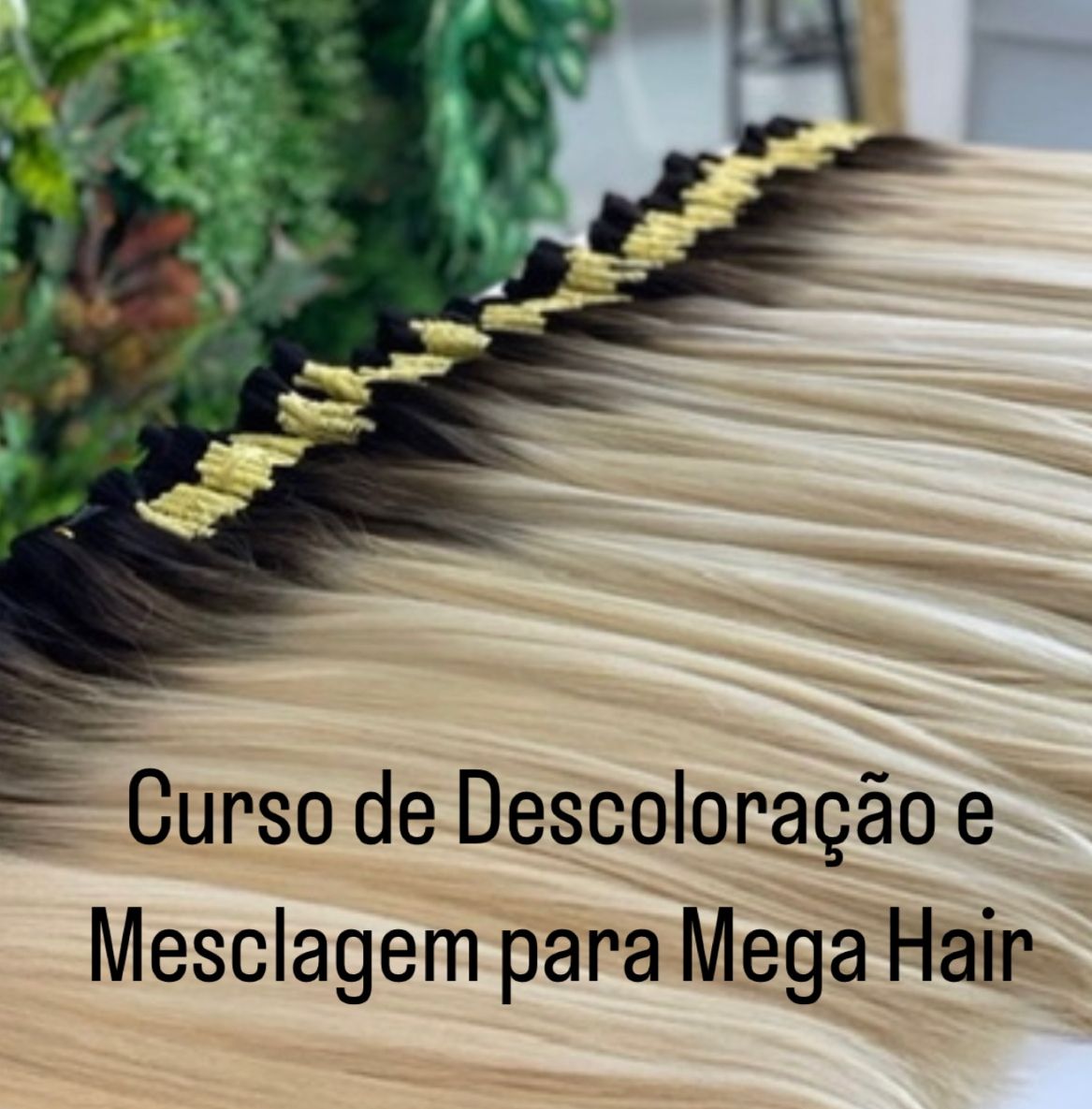 Curso de Descoloração e Mesclagem em Mega Hair - Scharmes Hair Ext...