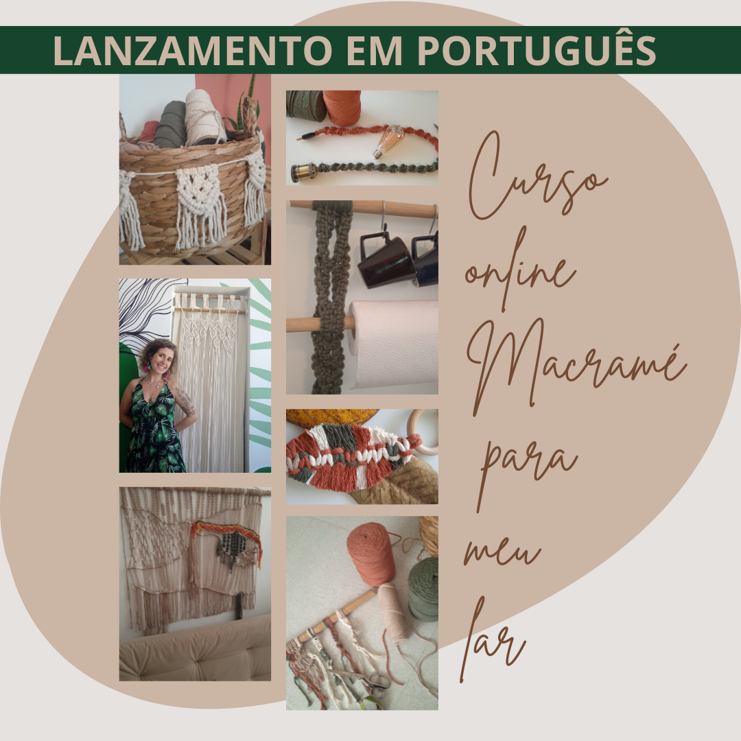 Macramé para meu lar