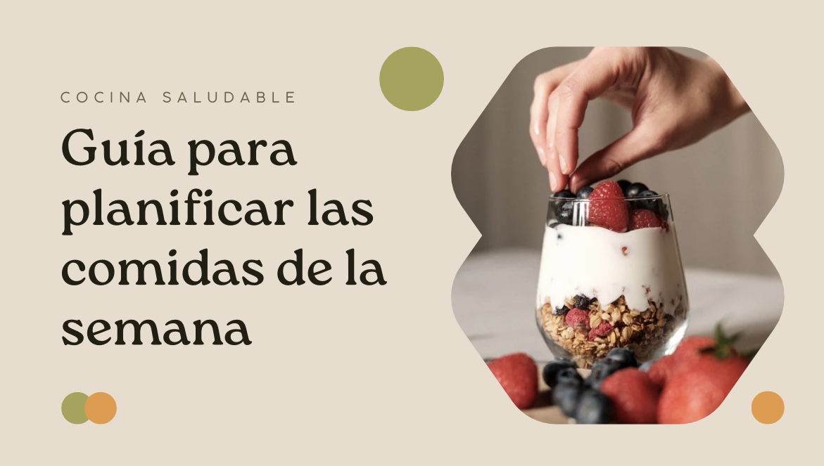 “Planifica tus comidas en minutos: Guía práctica para una semana sa...