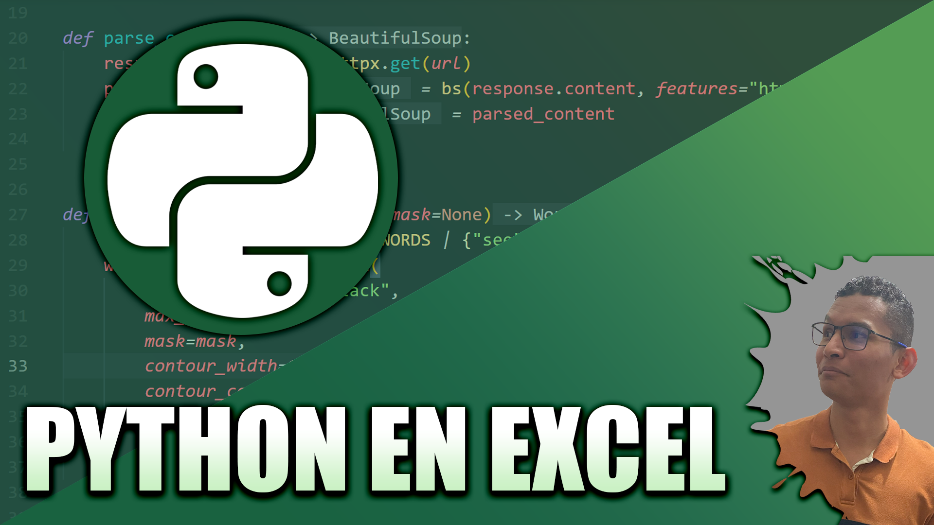 Python en Excel - Vitalicio - Miguel Caballero Sierra | Hotmart