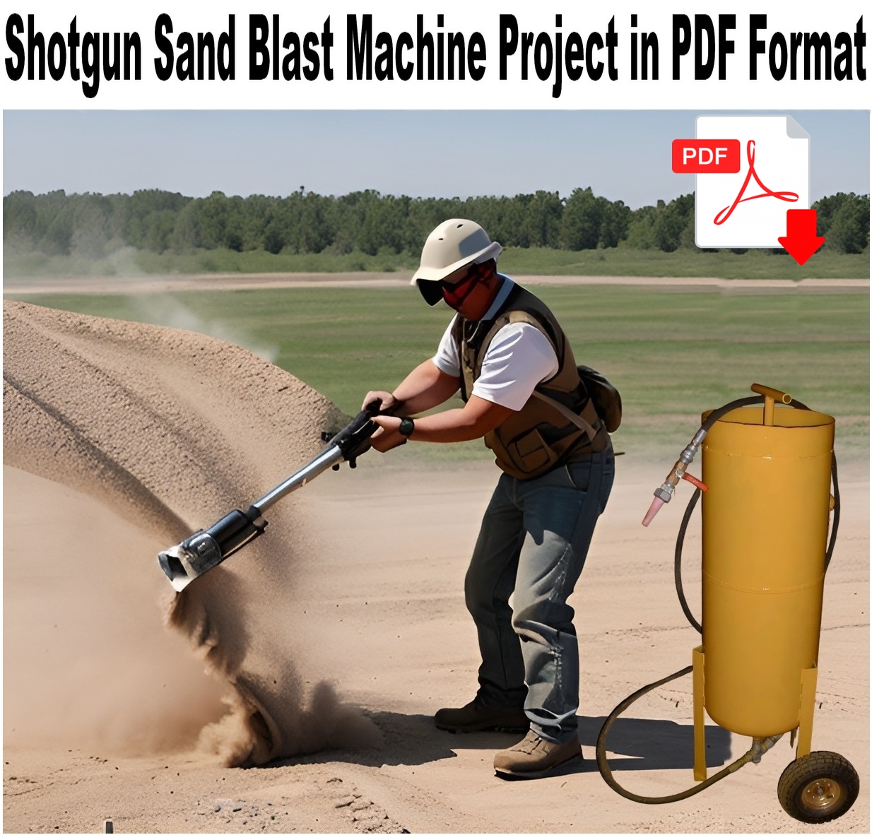 Shotgun Sand Blast Machine Project in PDF Format - RGB hotmart | Ho...