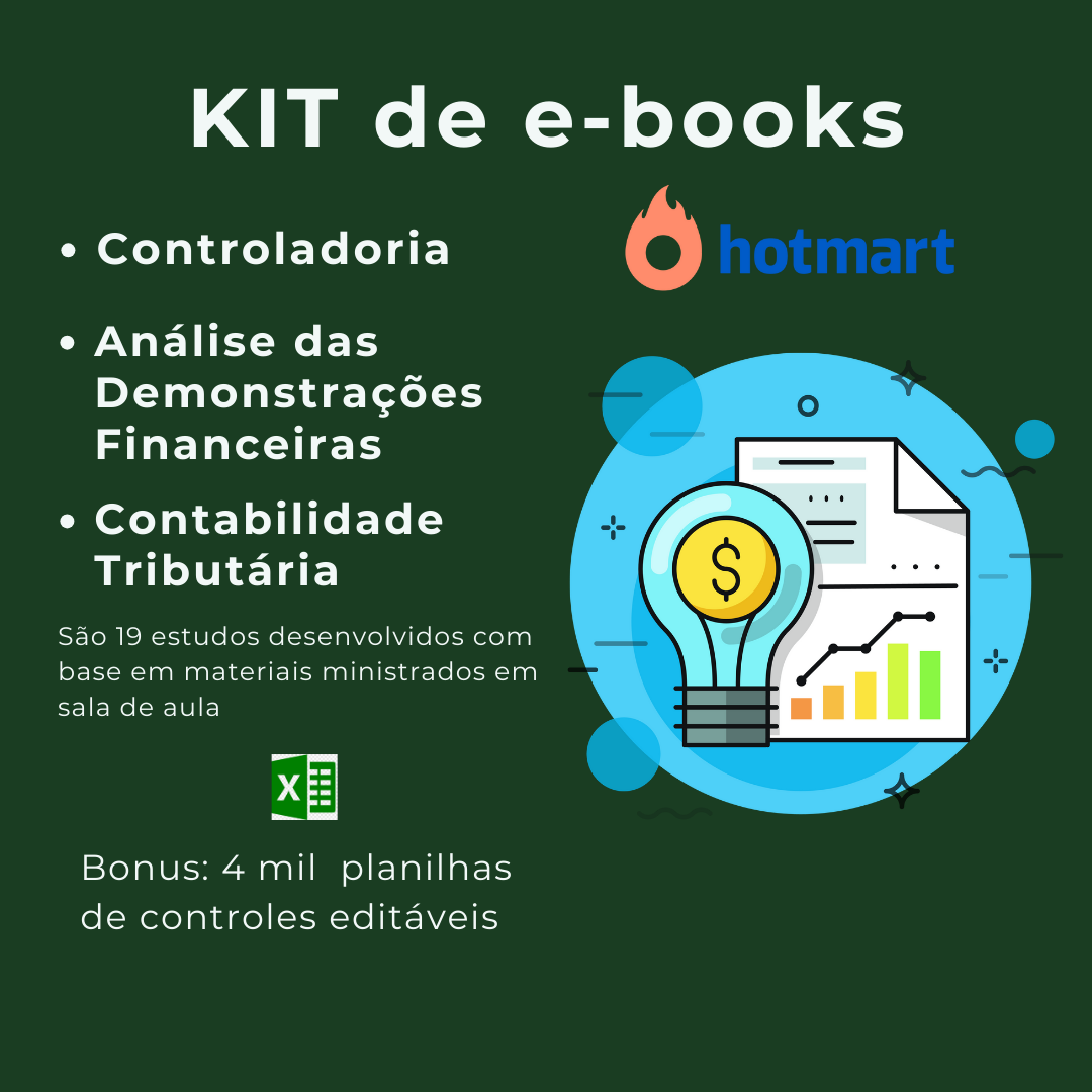 Kit e-books Controladoria, Análise Financeira e Contabilidade Tributária