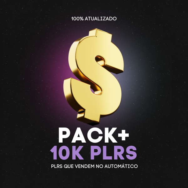 Pack+ 10K PLRS - Isac Nilton | Hotmart