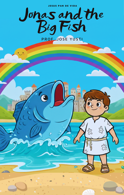 Ebook para Colorear: Jonás y el Gran Pez - ¡Aprende y Diviértete! V...