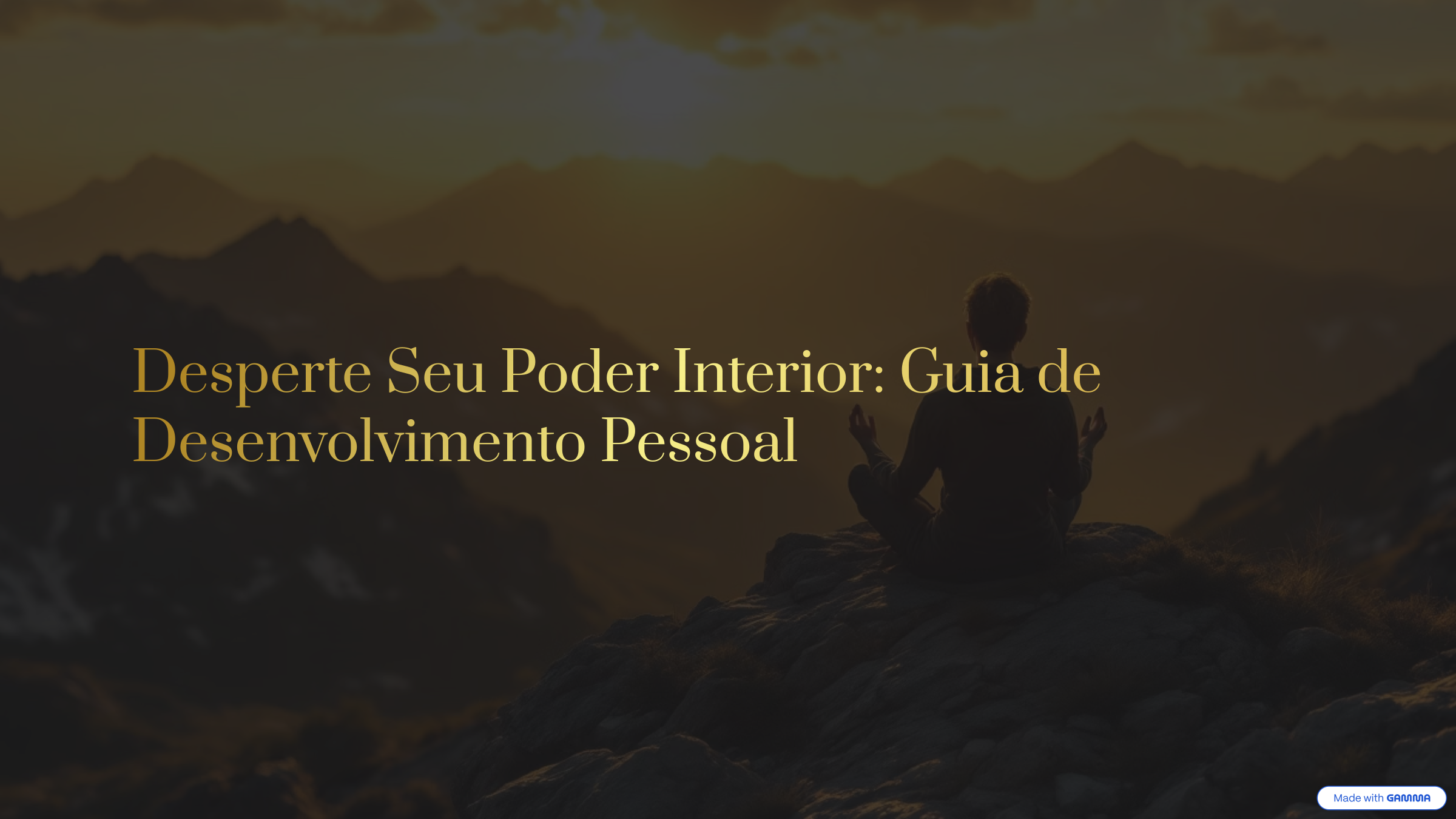 Desperte Seu Poder Interior: Guia de Desenvolvimento Pessoal - Doce...