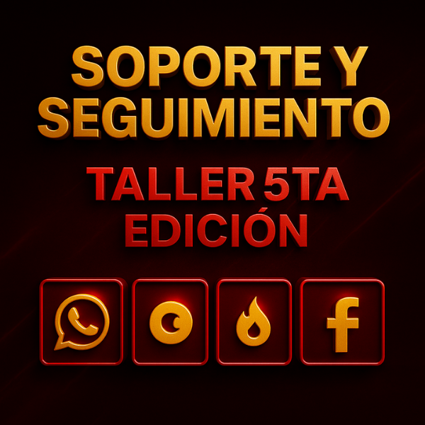 SOPORTE Y SEGUIMIENTO | TALLER 5TA EDICIÓN 🤖 - Jhon Moreno Rosales...