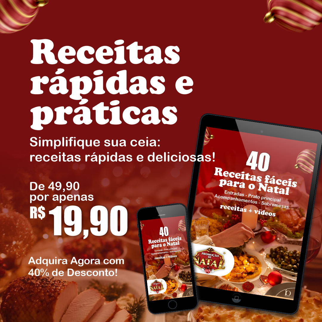 40 Receitas fáceis para o Natal - Inara Oliveira | Hotmart