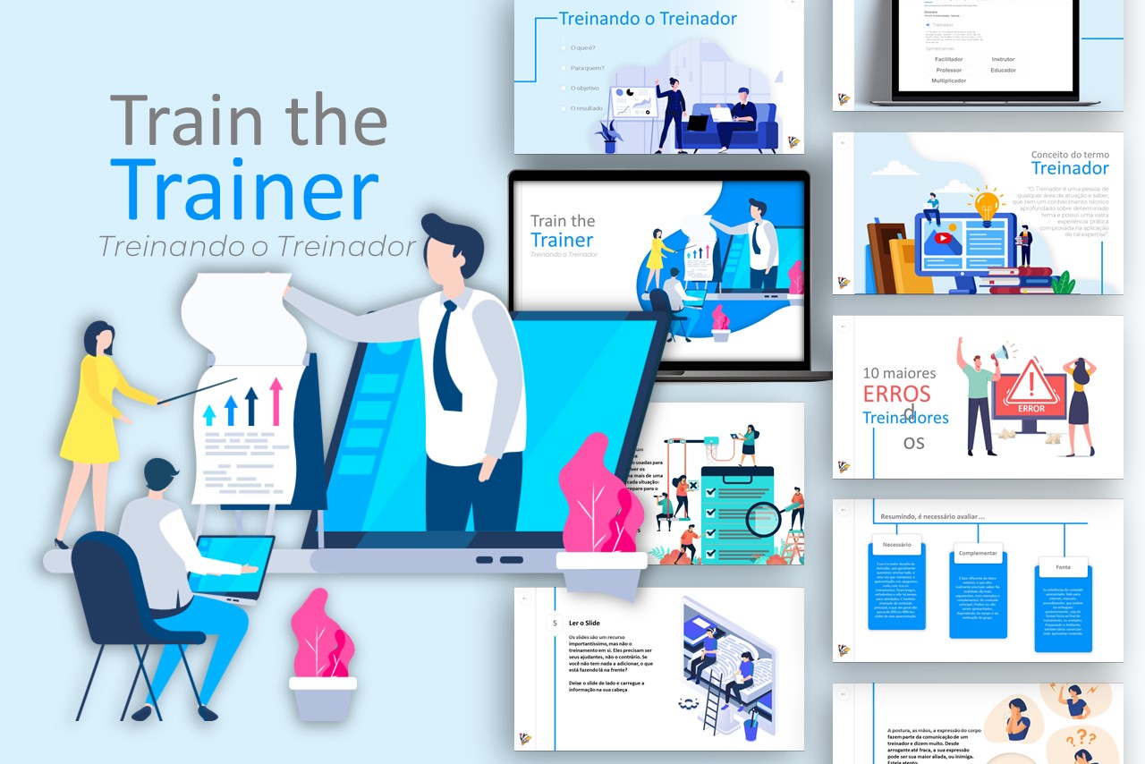 Train the Trainer - Template de PowerPoint - Marcelo Setubal | Hotmart