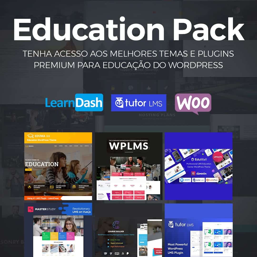 Education Pack – Premium Plugins and Themes for Education