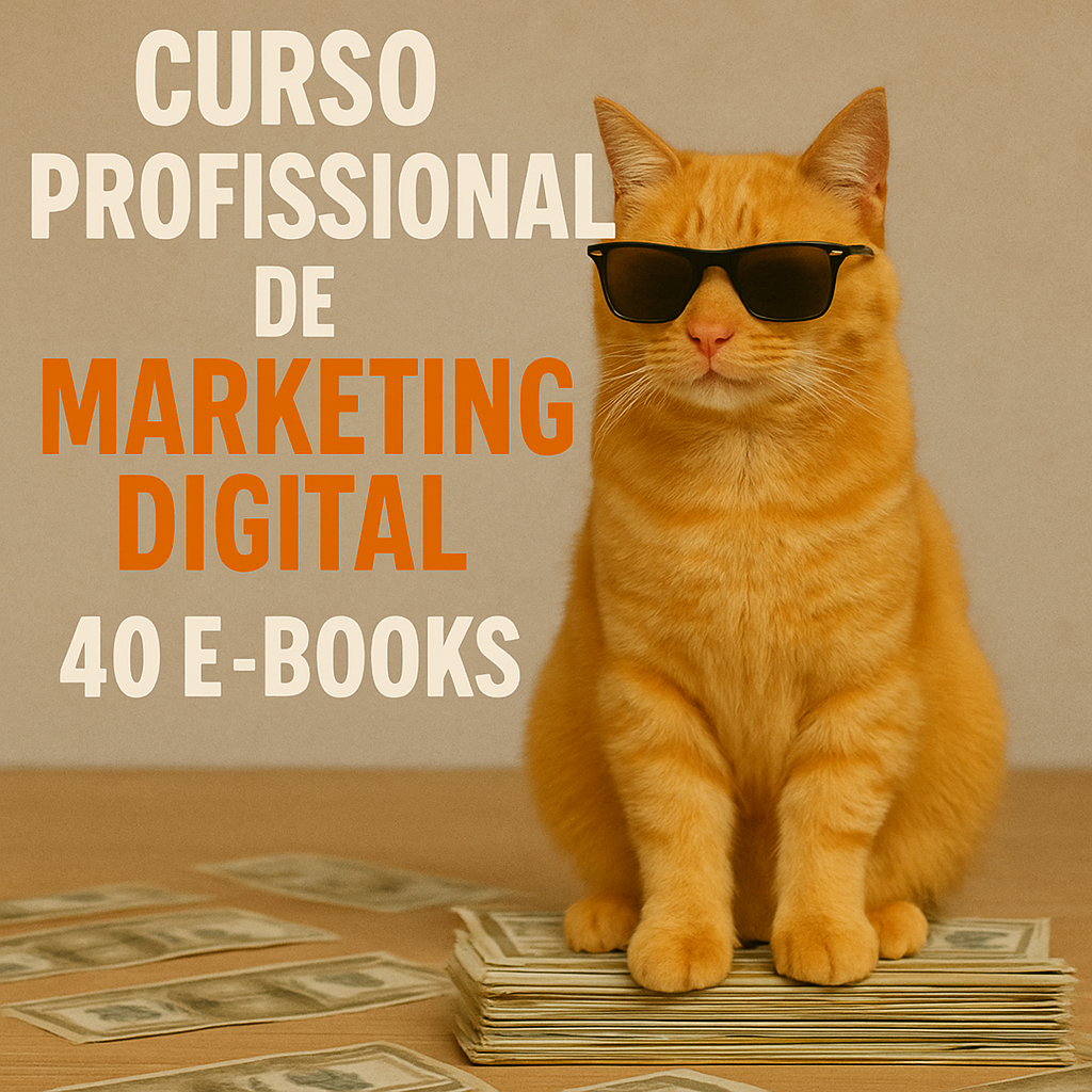 Aprenda a vender online – Curso de Marketing Digital com 40 eBooks