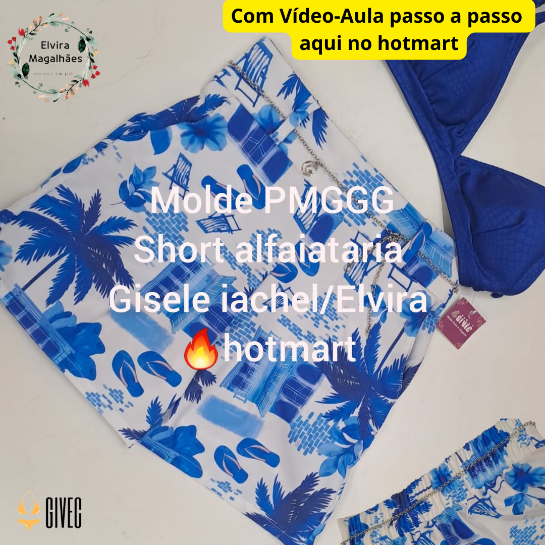 Shorts Alfaiataria - Gisele iachel | Hotmart