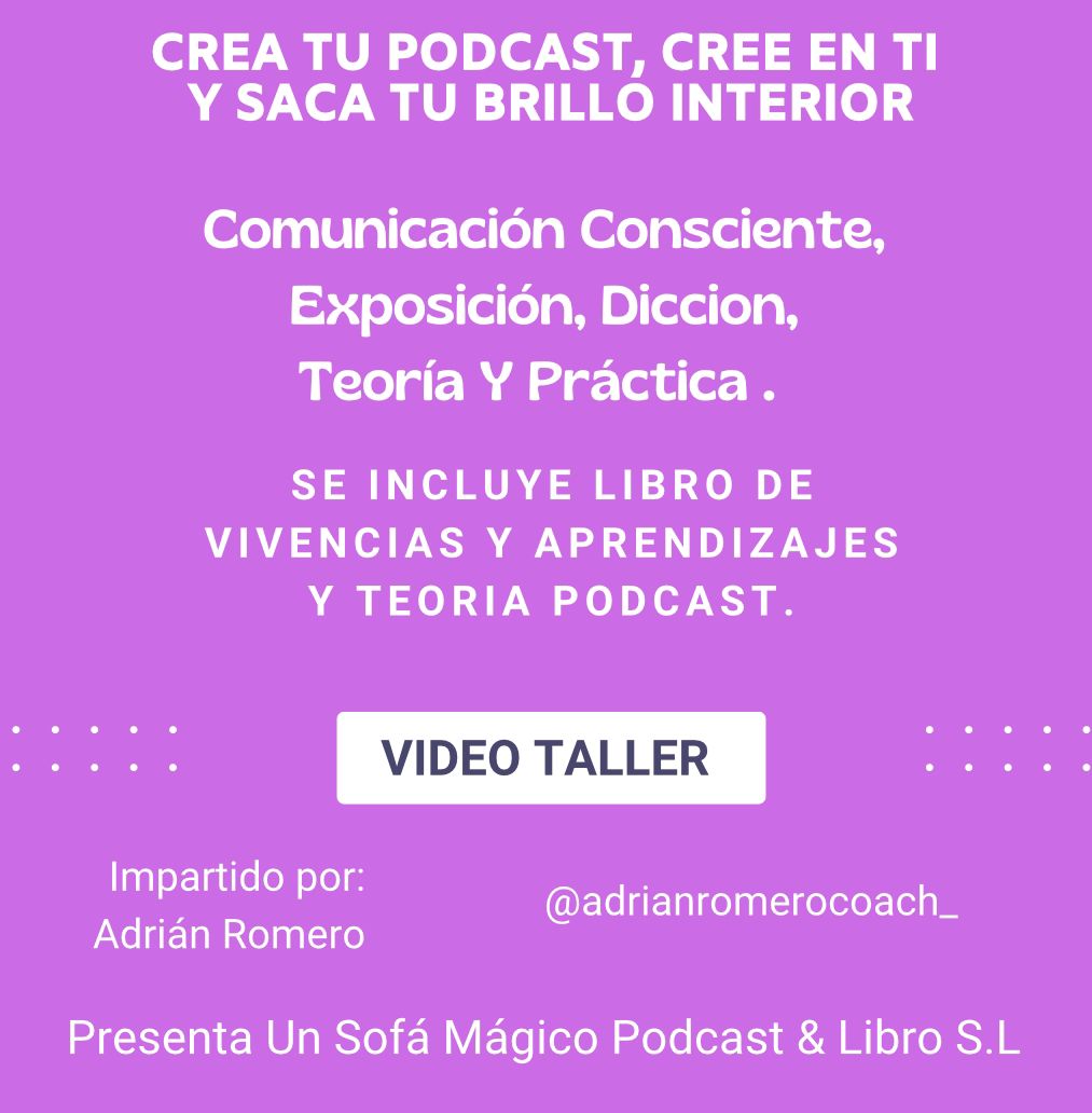 Crea tu Podcast, Cree en ti y Saca tu brillo de ti interior. - Adri...