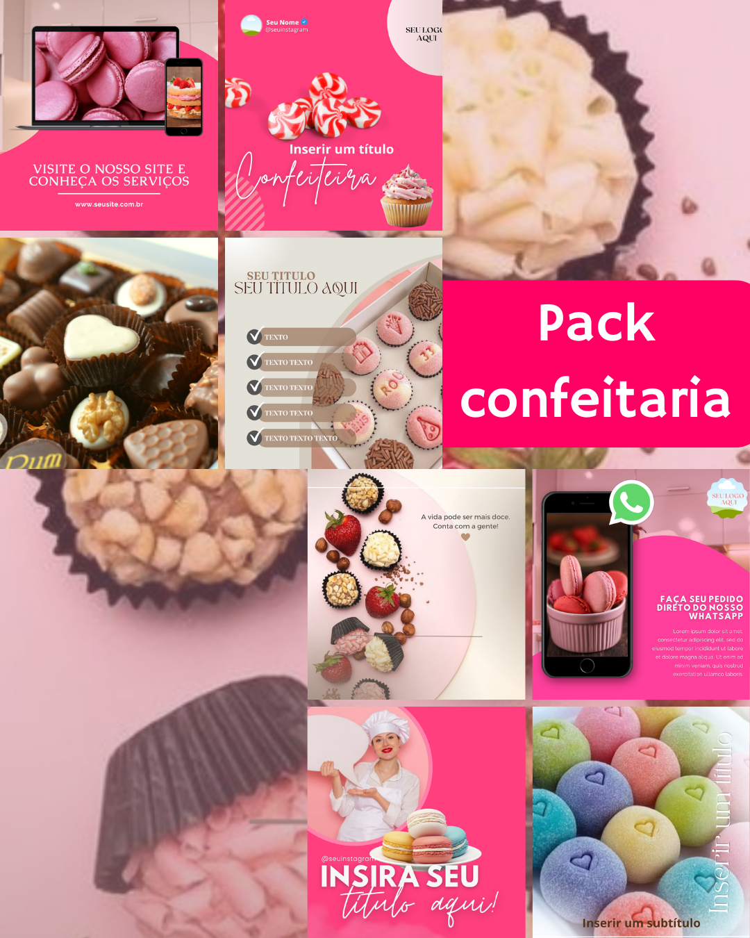 Pack confeitaria - Pedro Henrique dos Santos Anjos | Hotmart