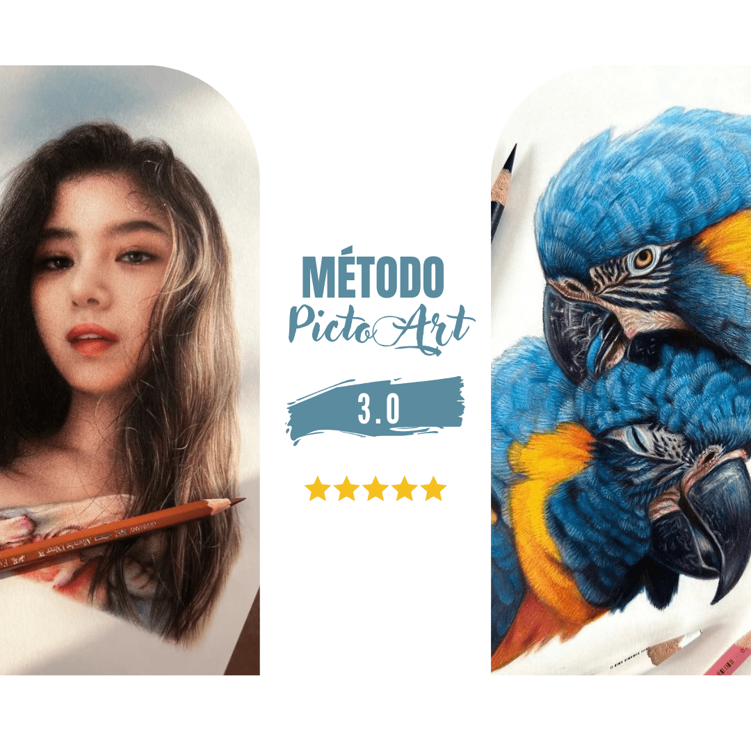 Dibujo y Pintura Realista con Lápices de Colores - Método PictoArt ...