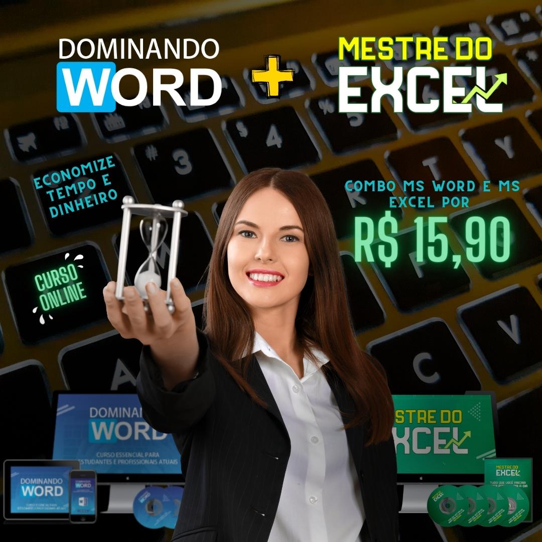 COMBO WORD E EXCEL