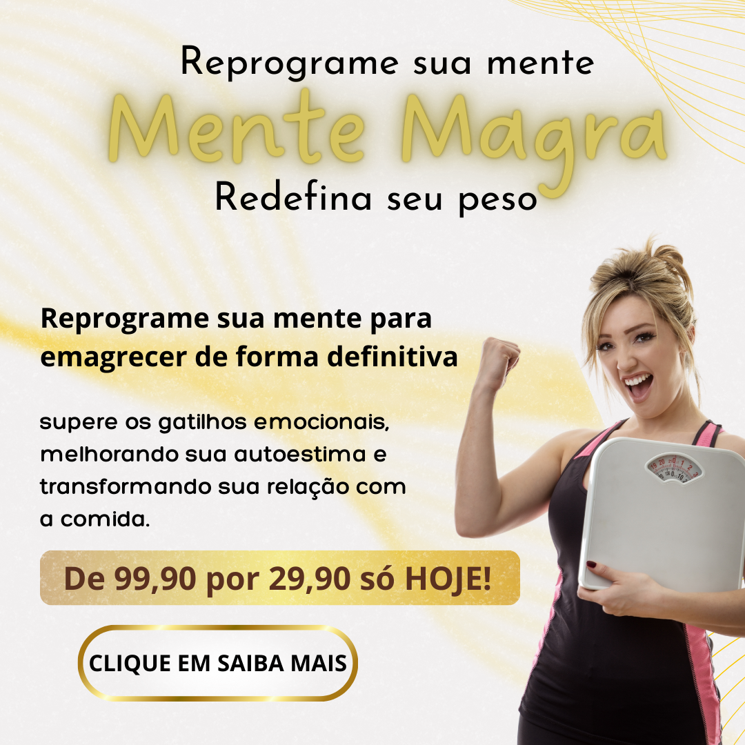Mente Magra: Reprograme Sua Mente, Redefina Seu Peso em 30 Dias