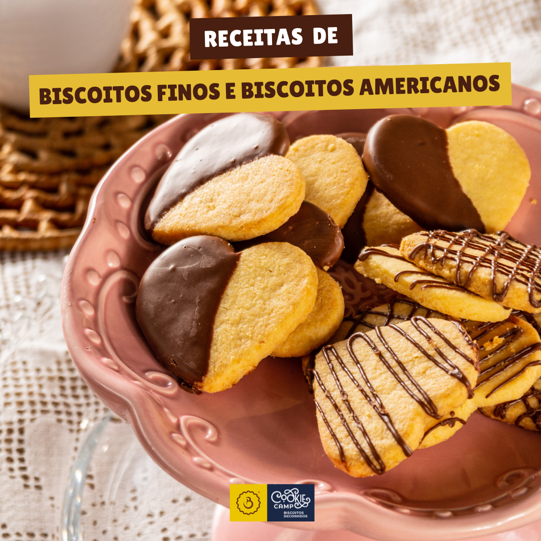 Receitas de Biscoitos Finos e Biscoitos Americanos - Confeiteira Ma...