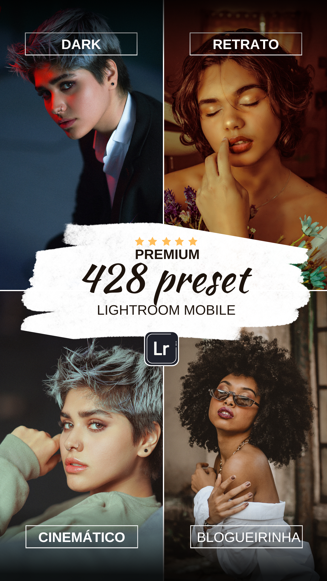 428 PRESETS PREMIUM LIGHTROOM - ANDROID / IOS