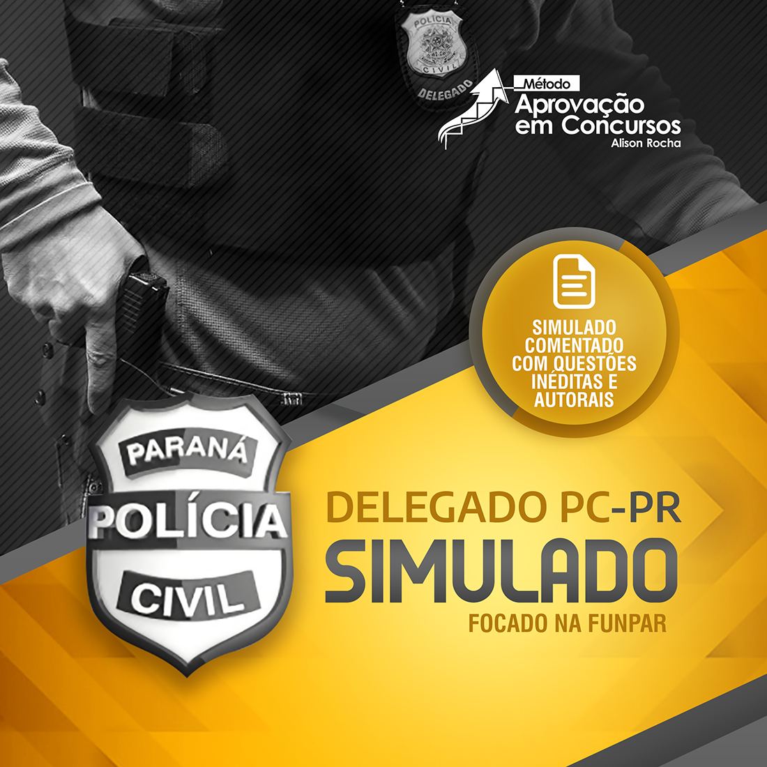 Curso de Simulados Delta PC PR - Beabá do Concurso | Hotmart