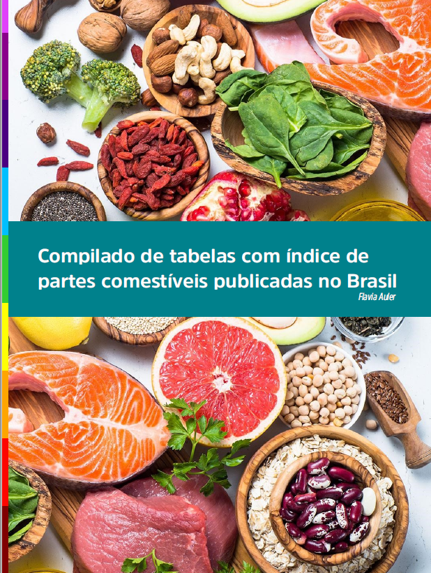 Compilado de tabelas com índice de partes comestíveis publicadas no Brasil
