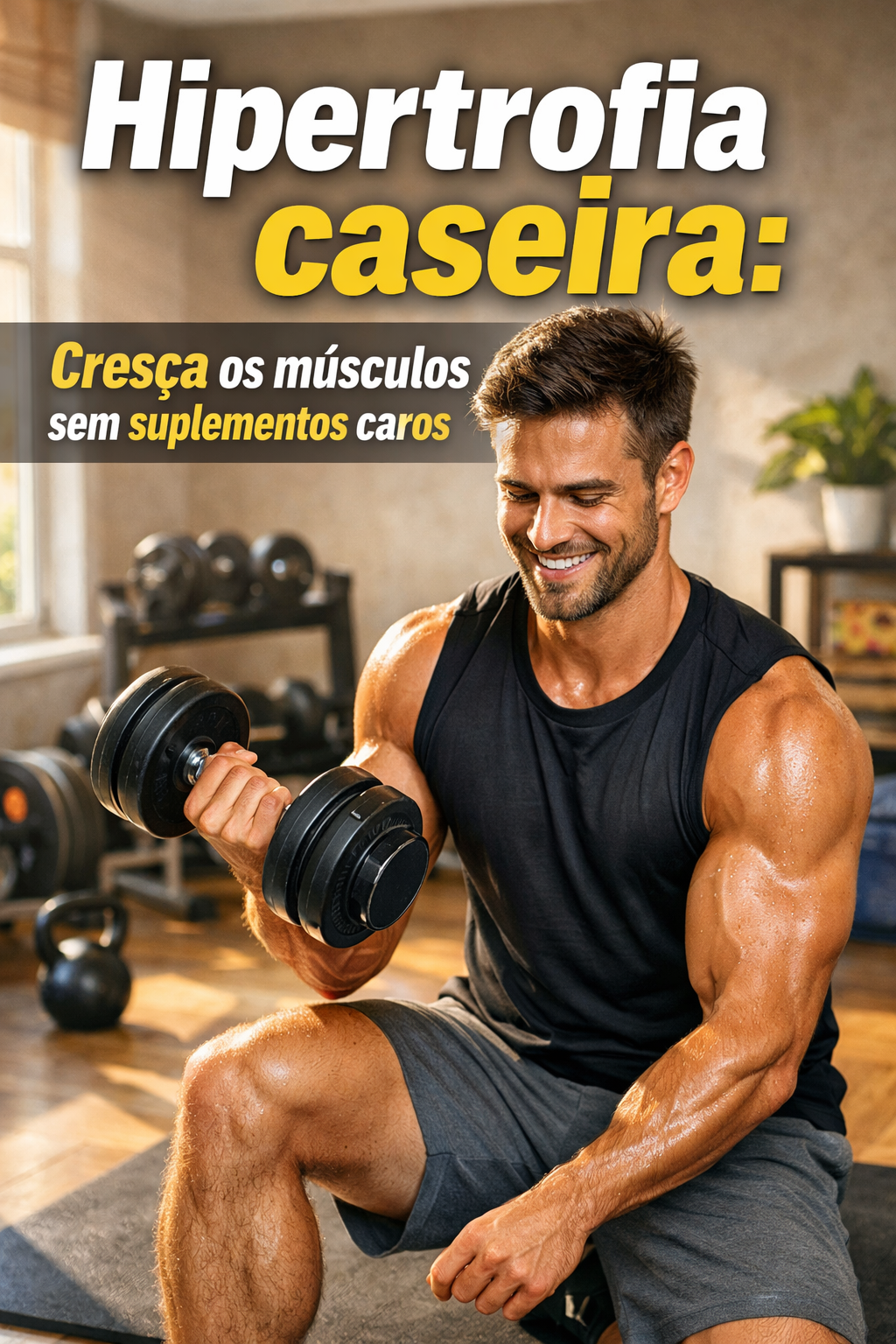 Hipertrofia caseira: cresça os músculos sem suplementos caros - M...